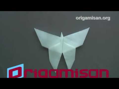 Orqami kelebek yapimi