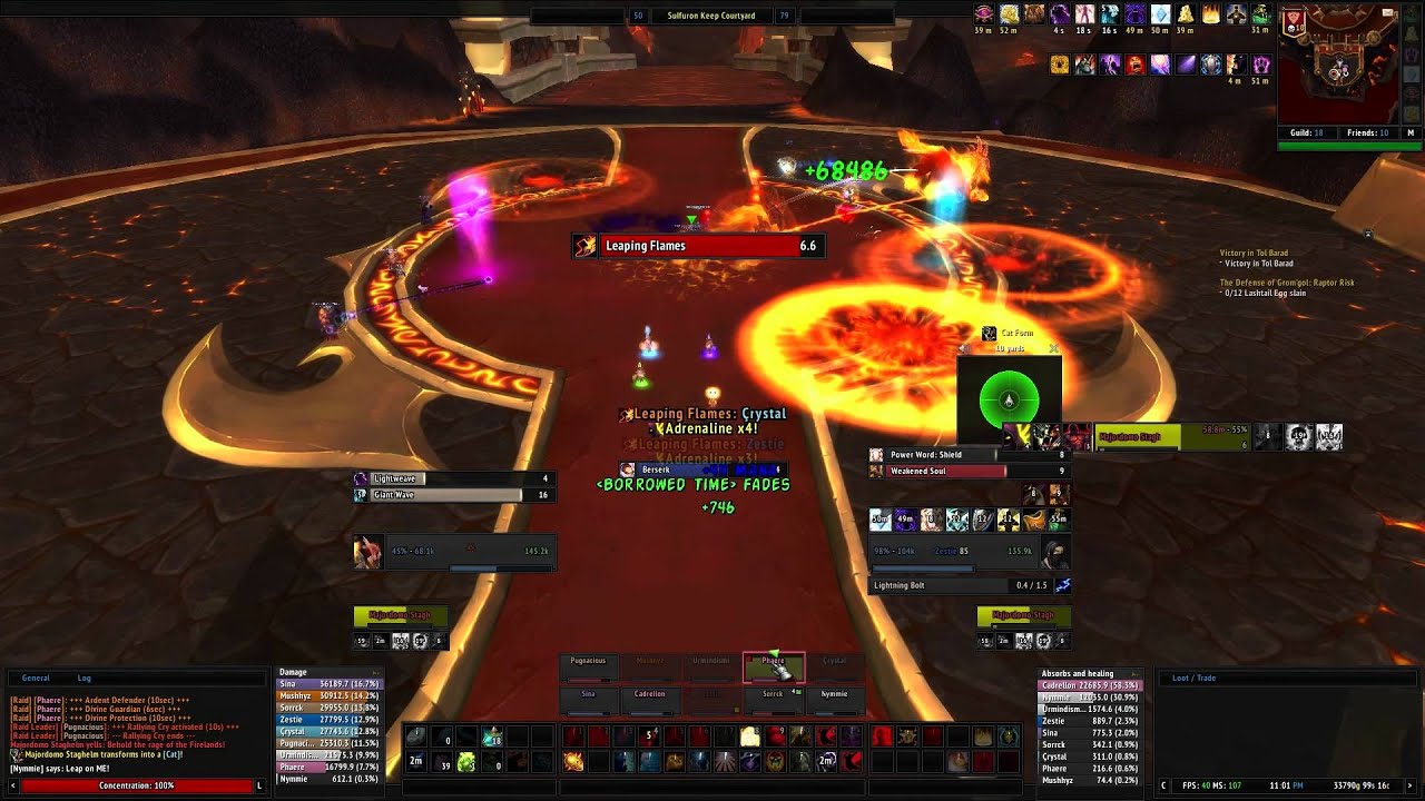 Heroic Majordomo Staghelm vs. [The Few] of Spirestone-US - YouTube