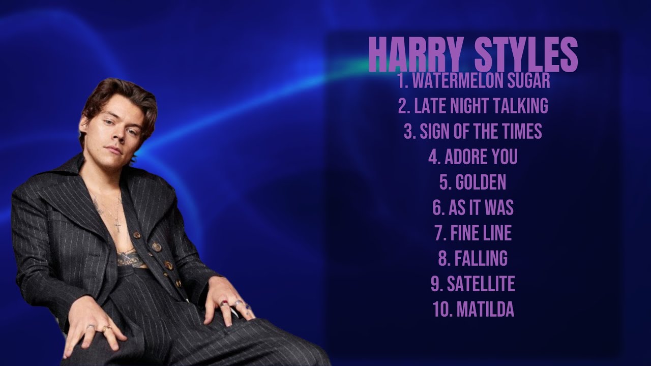 Harry Styles-Essential tracks of the year-Elite Hits Playlist-Lauded ...