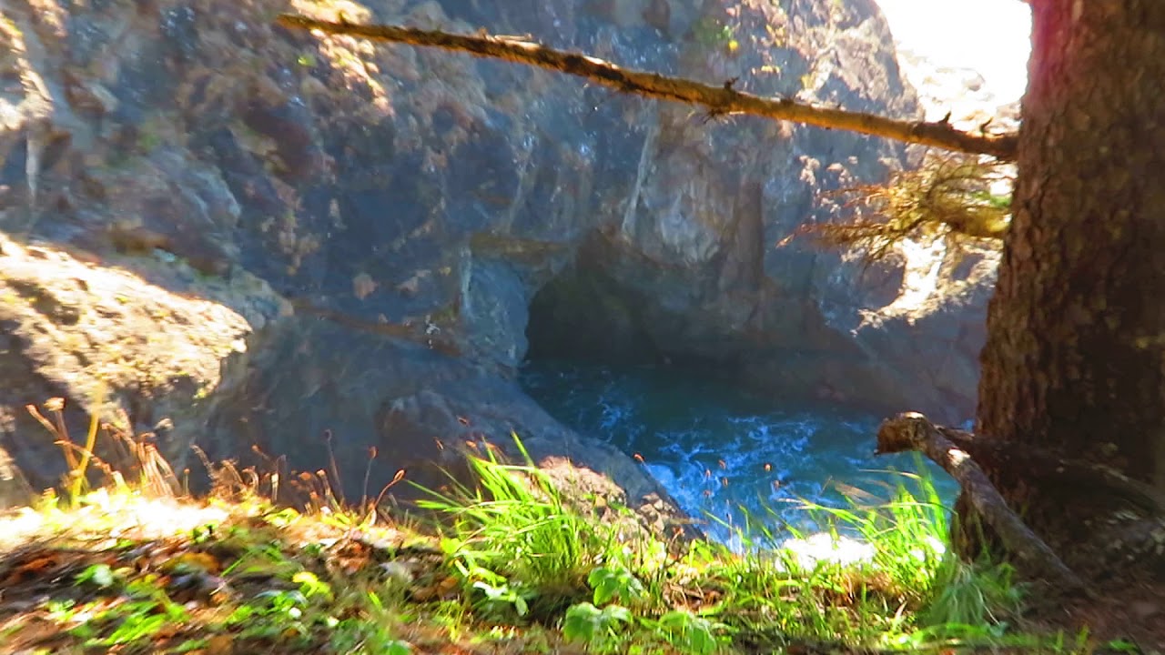 Oregon Coast at Thunder Rock Cove - YouTube