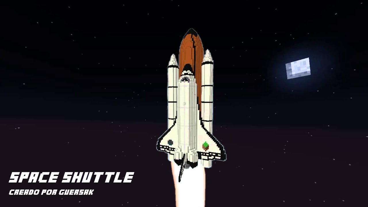 Space Shuttle Minecraft - (Nave espacial) - YouTube