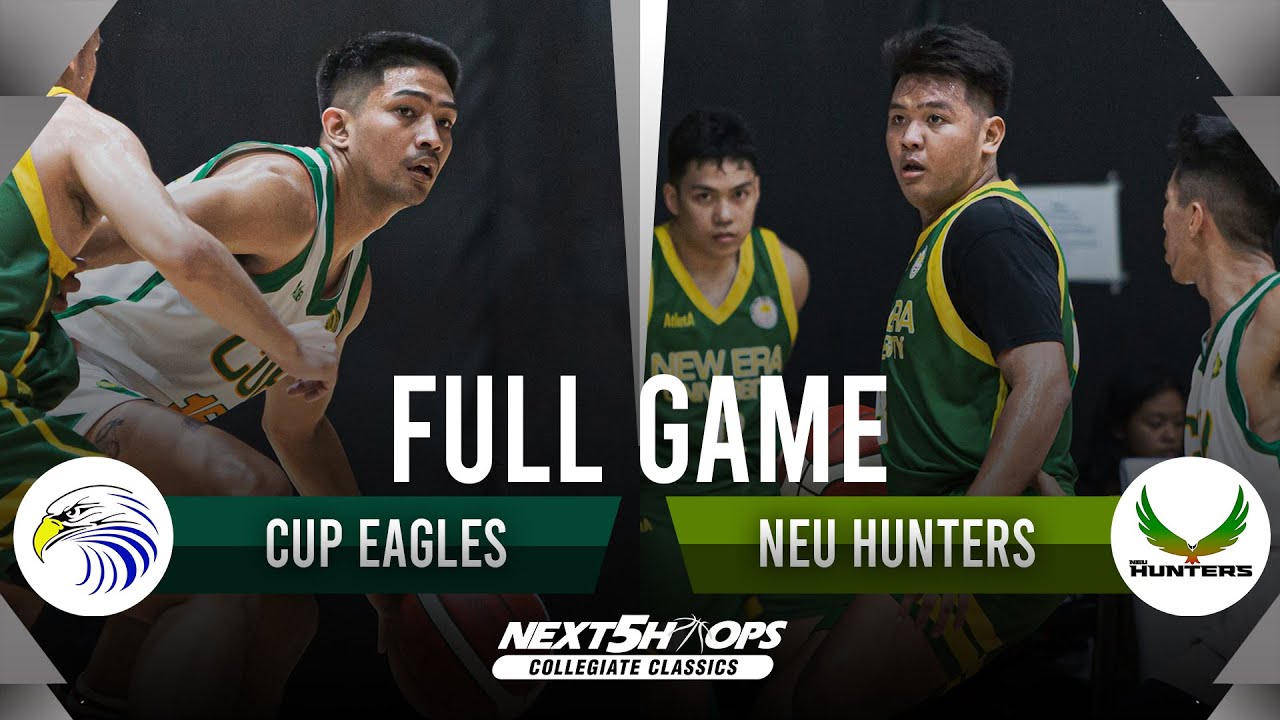 CUP Eagles vs. NEU Hunters | FULL GAME | Next5Hoops | September 13 ...