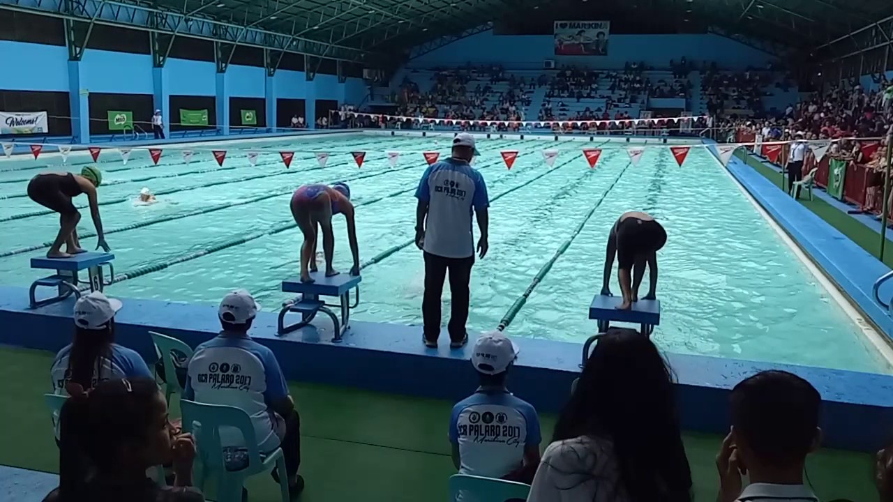 NCR Swimming Competition 2017 Marikina Sports Center Philippines - YouTube