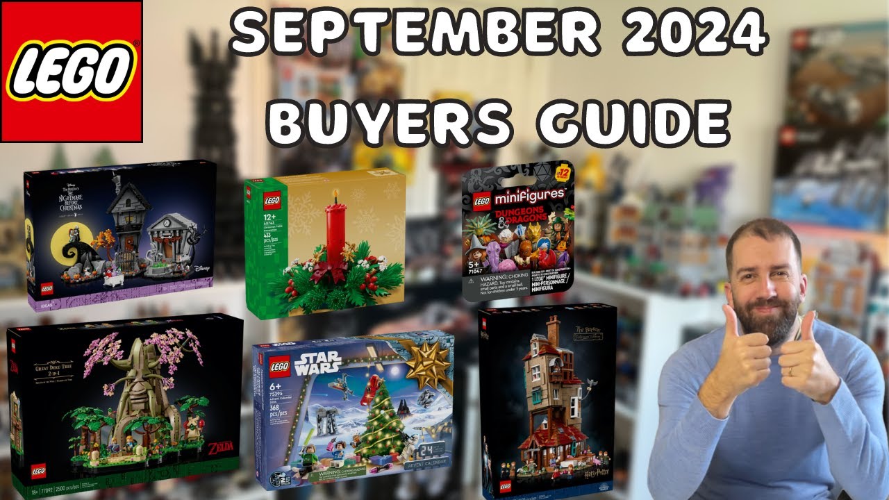Every New LEGO Set Releasing September 2024 - YouTube