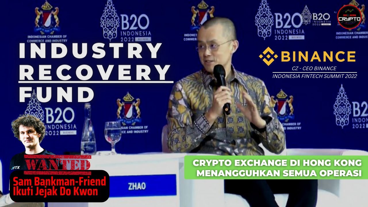 🔴 [ News Crypto ] Statement Penting CZ Saat Di Indonesia untuk Industri ...