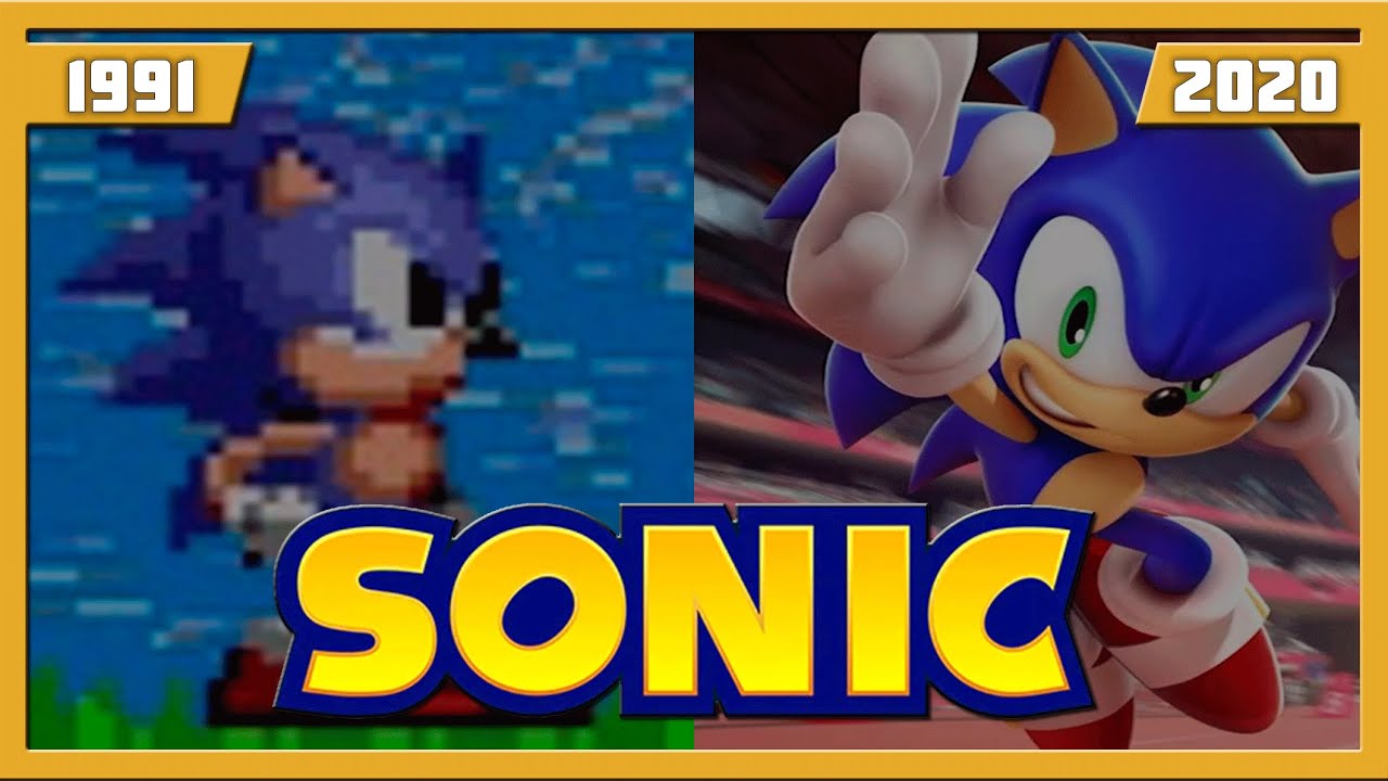 EVOLUTION OF SONIC THE HEDGEHOG GAMES (1991-2020) - YouTube