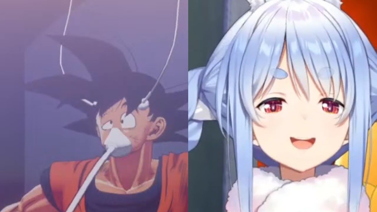 Pekora reacts to Goku in the Medical Machine (Dragonball Z Kakarot ...