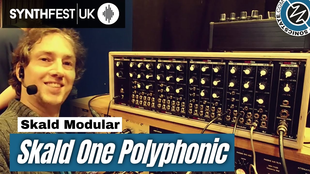 SynthfestUK 24: Skald Modular - Skald One Polyphonic Eurorack System ...