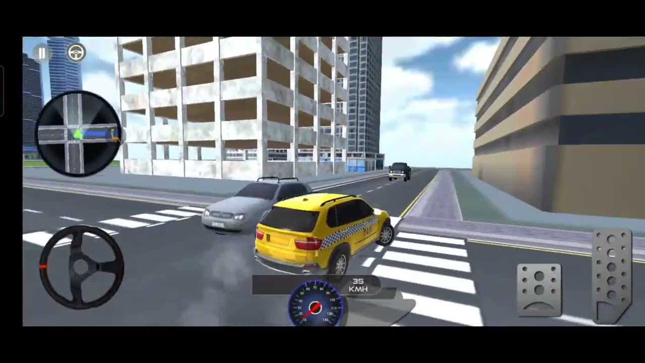 City Taxi Simulator Car Drive | Cab Taxi Car Driving City Road Game # ...