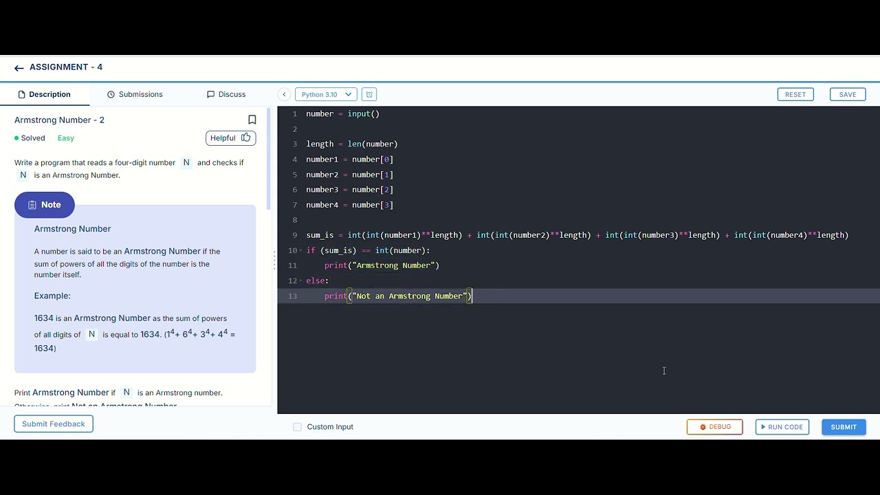 Assignment 4 Python 2024 Nested Conditions Python Coding 7511