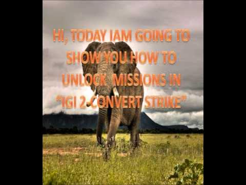 IGI 2 CHEAT CODE TO UNLOCK MISSIONS - YouTube