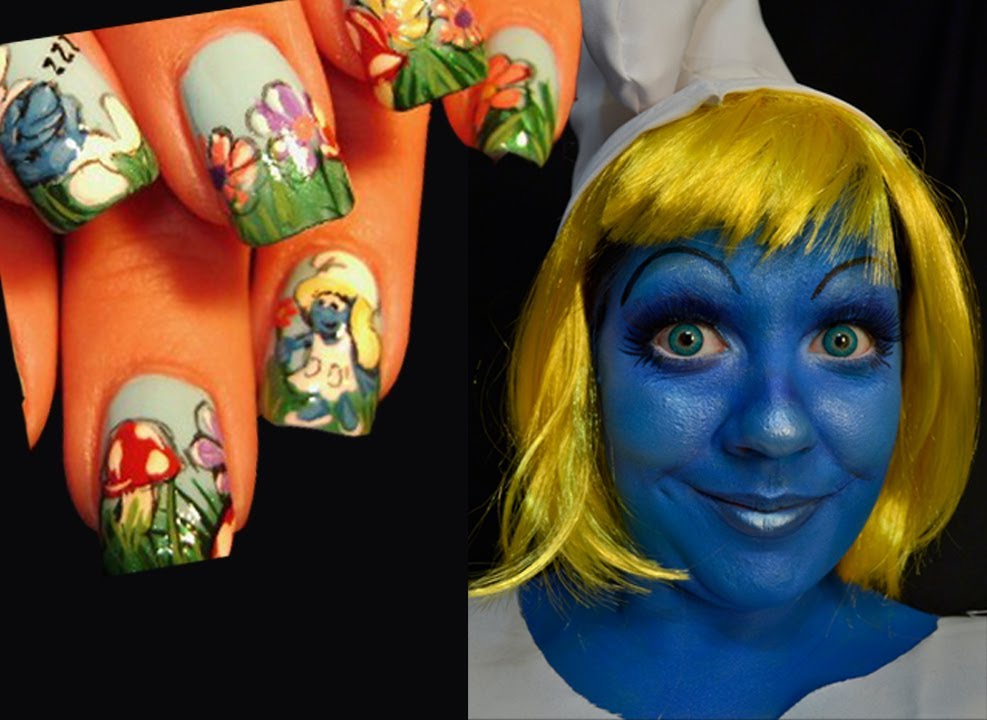 Smurf Makeup | Saubhaya Makeup