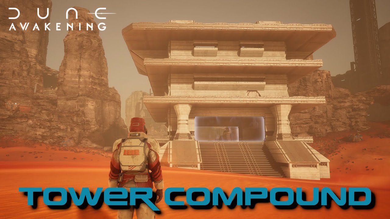 Tower Compound | Dune: Awakening | Build Tutorial - YouTube