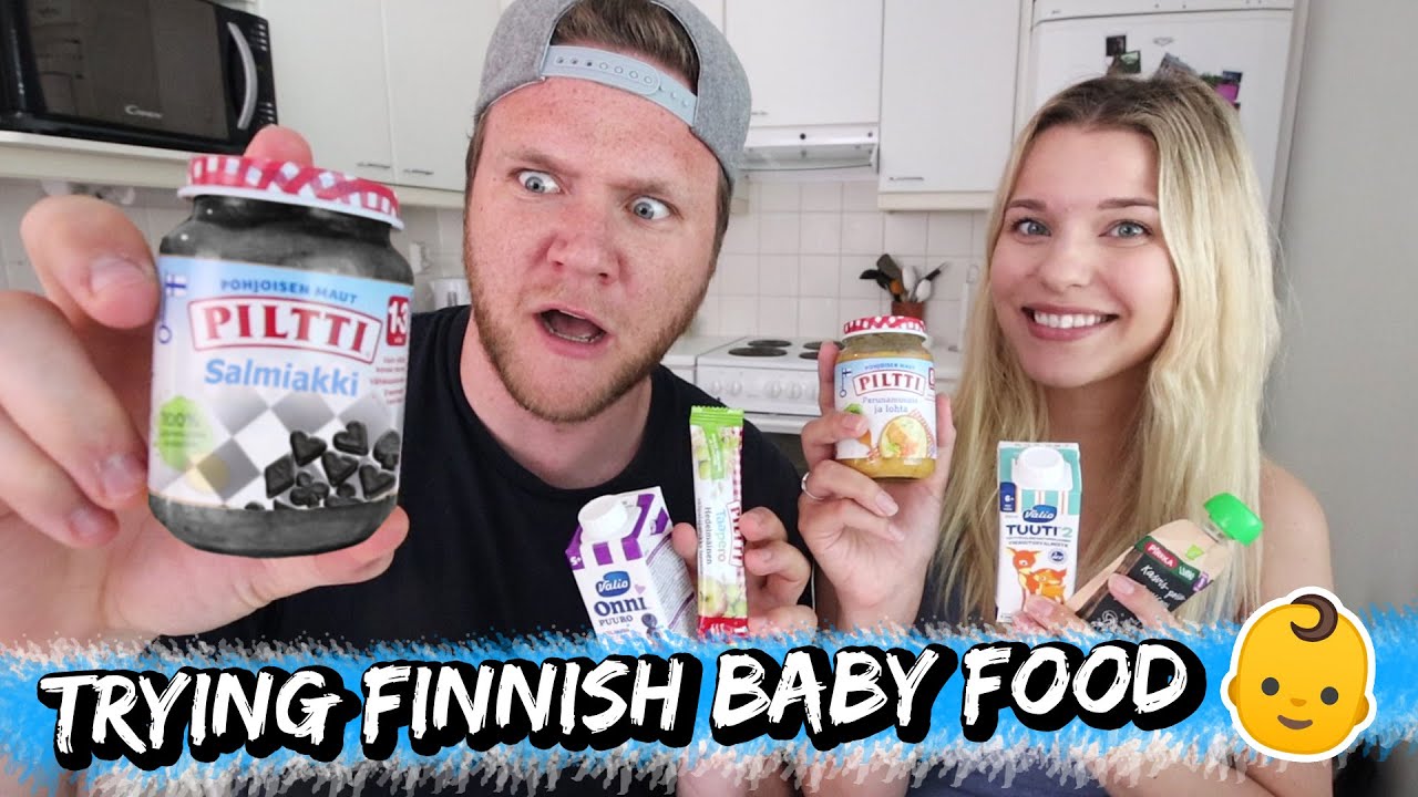 FINNISH BABY FOOD TASTE TEST - YouTube