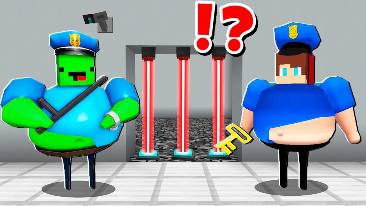 Mikey and JJ Became BARRY ROBLOX PRISON Escape CHALLENGE in Minecraft ! Maizen - YouTube