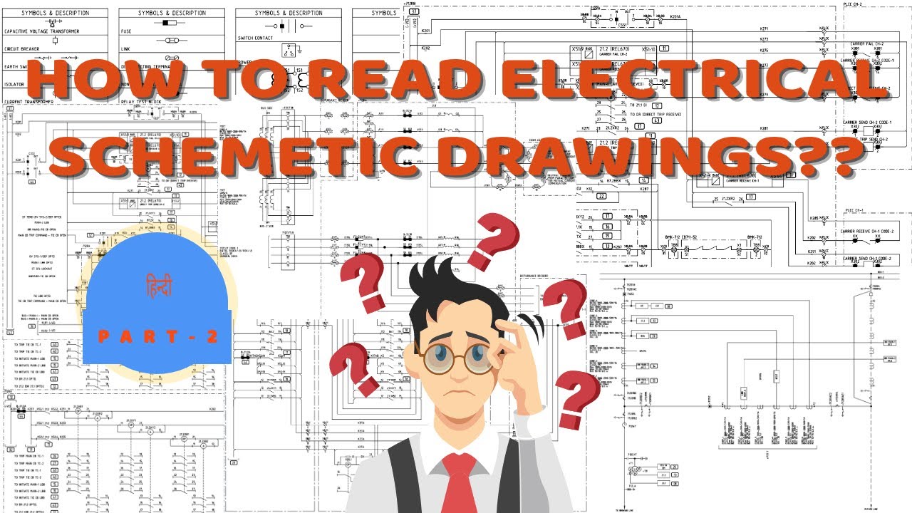 Electrical Schematic Diagram || Electrical Drawing || Electrical Scheme ...