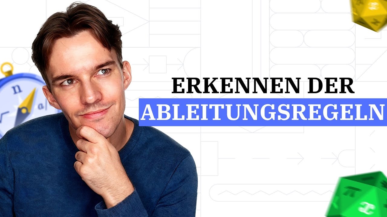 Ableitungsregeln erkennen: Produktregel, Quotientenregel, Kettenregel ...