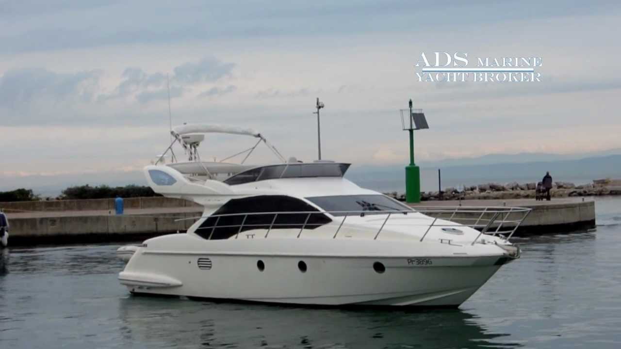 Azimut 43 Fly By ADS Marine - YouTube