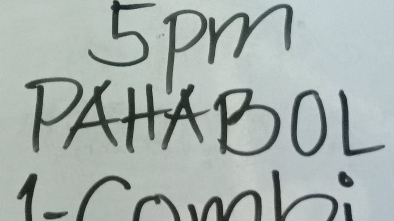 5pm draw pahabol 1 combi 3d national swertres Lotto hearing numbers ...