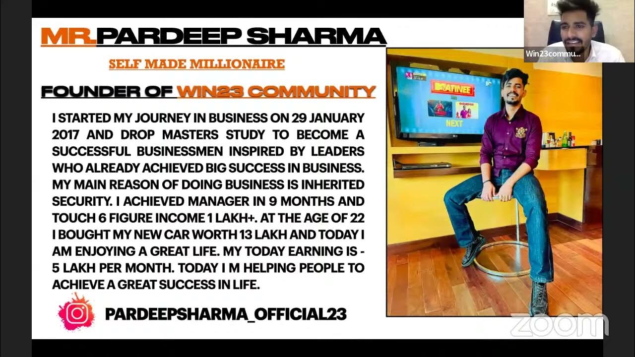 Entrepreneurship benefits by Mr. Pardeep Sharma | FLP INDIA - YouTube