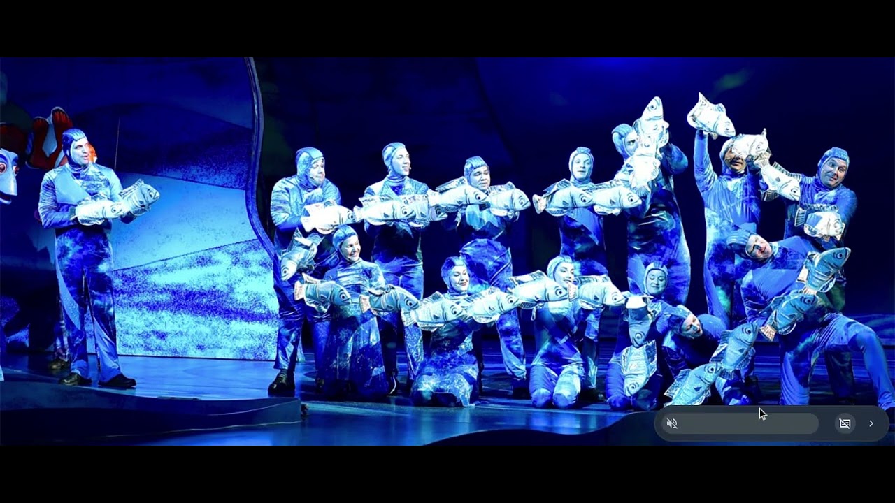finding nemo the musical marlin dory moonfish - YouTube