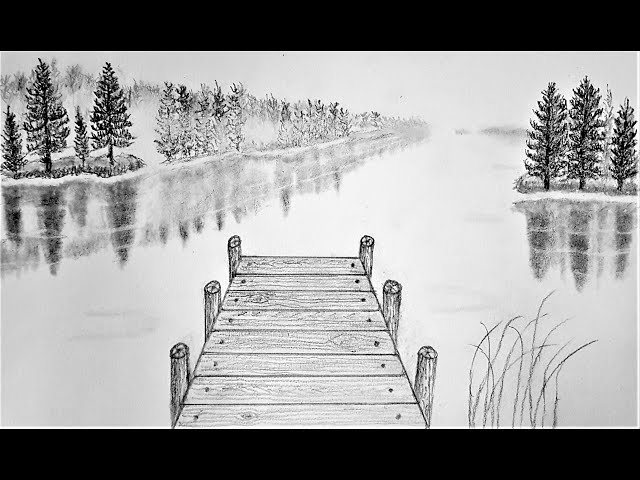 One Point Perspective Photography Dock