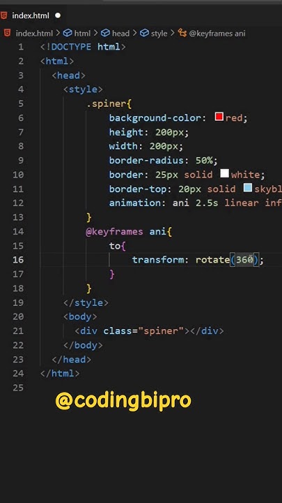Css Animation Effects Tutorial | HTML | CSS #codingbipro #html #css #code - YouTube