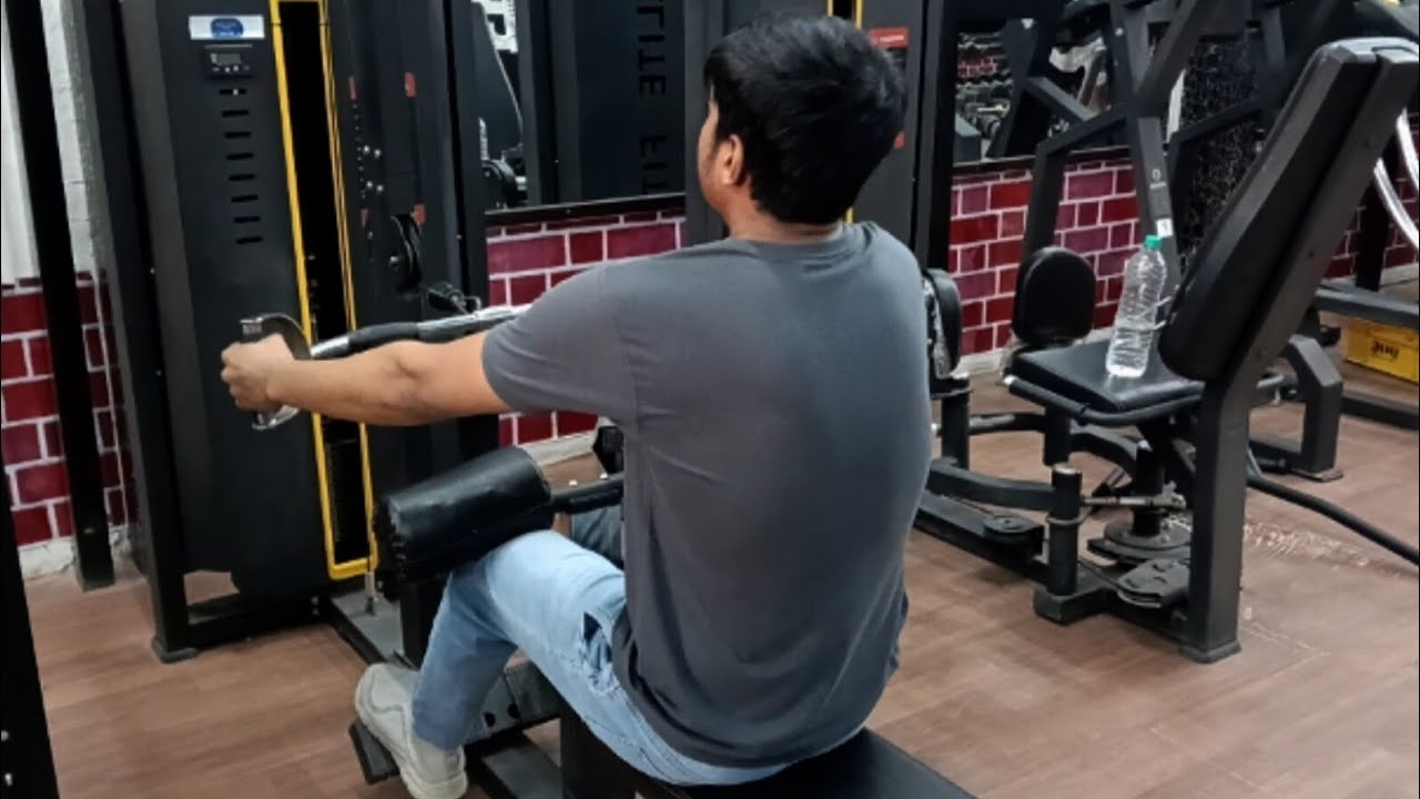 Recomp Day - 11 Back | Wide Grip Rowing - YouTube