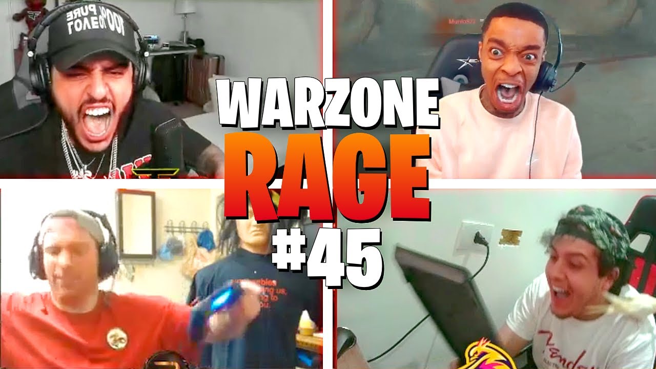 ULTIMATE Warzone RAGE Compilation #45 - YouTube