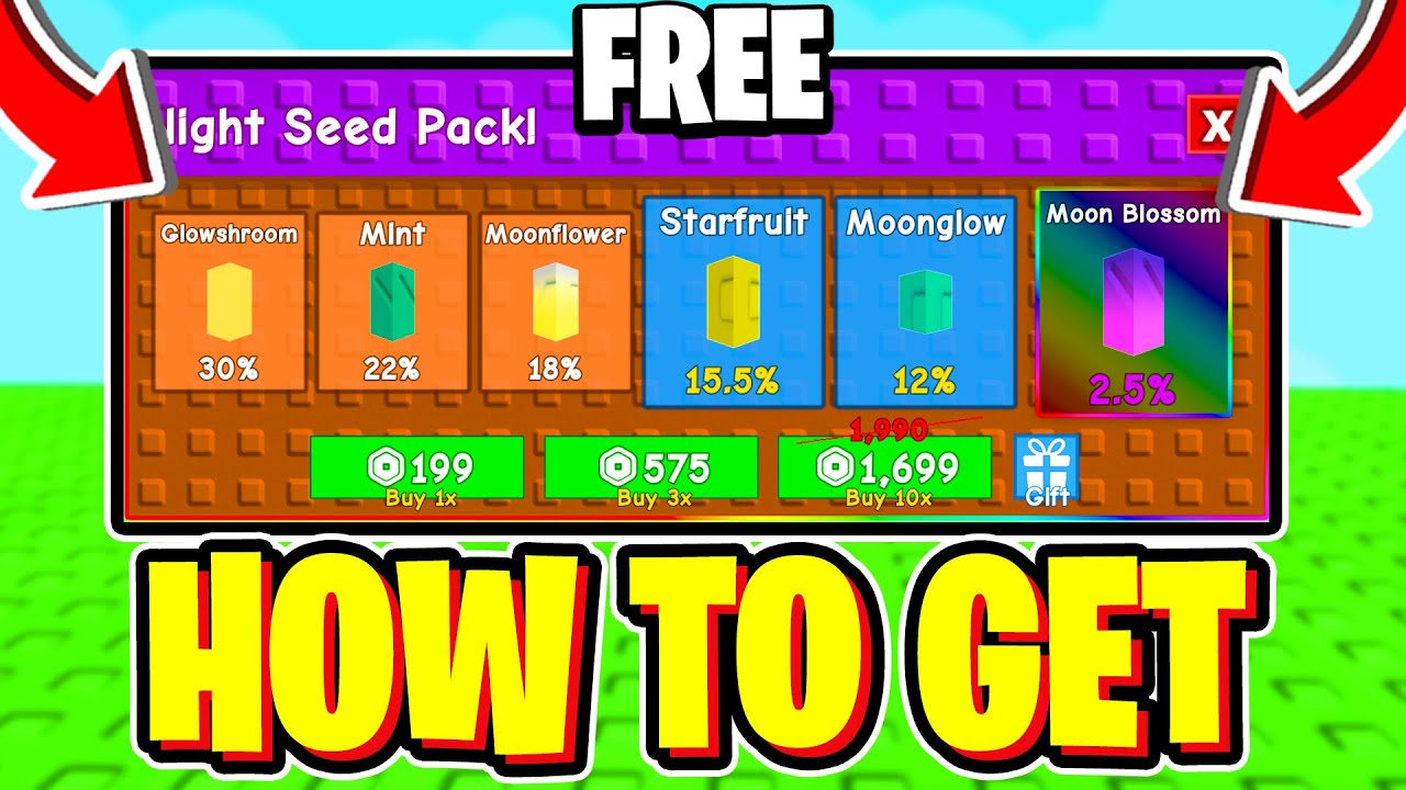 How To GET FREE NIGHT SEED PACK In Grow A Garden! (NIGHT SEED PACK ...