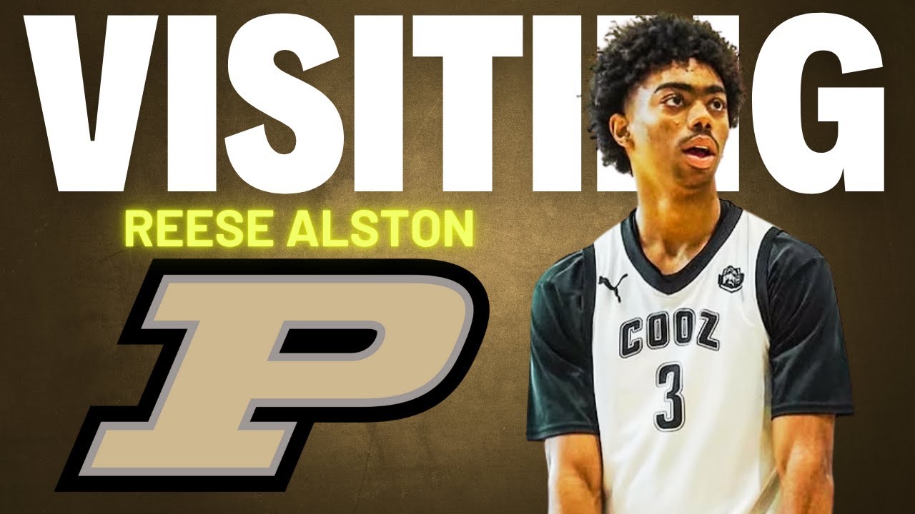 Reese Alston Recruit Update - Visited Purdue Last Weekend! - YouTube