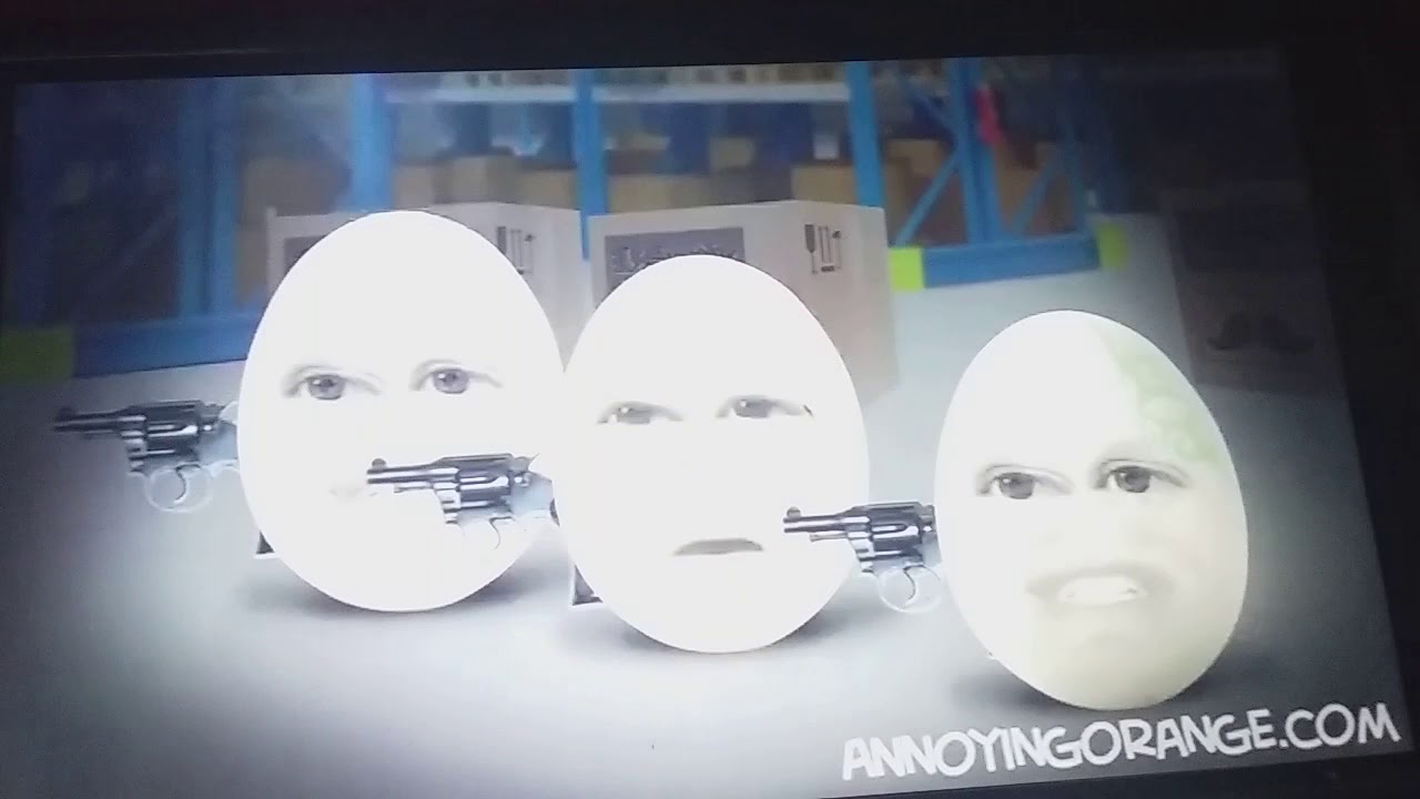 Annoying Orange Death-Explosion Attack-More Egg Thugs - YouTube