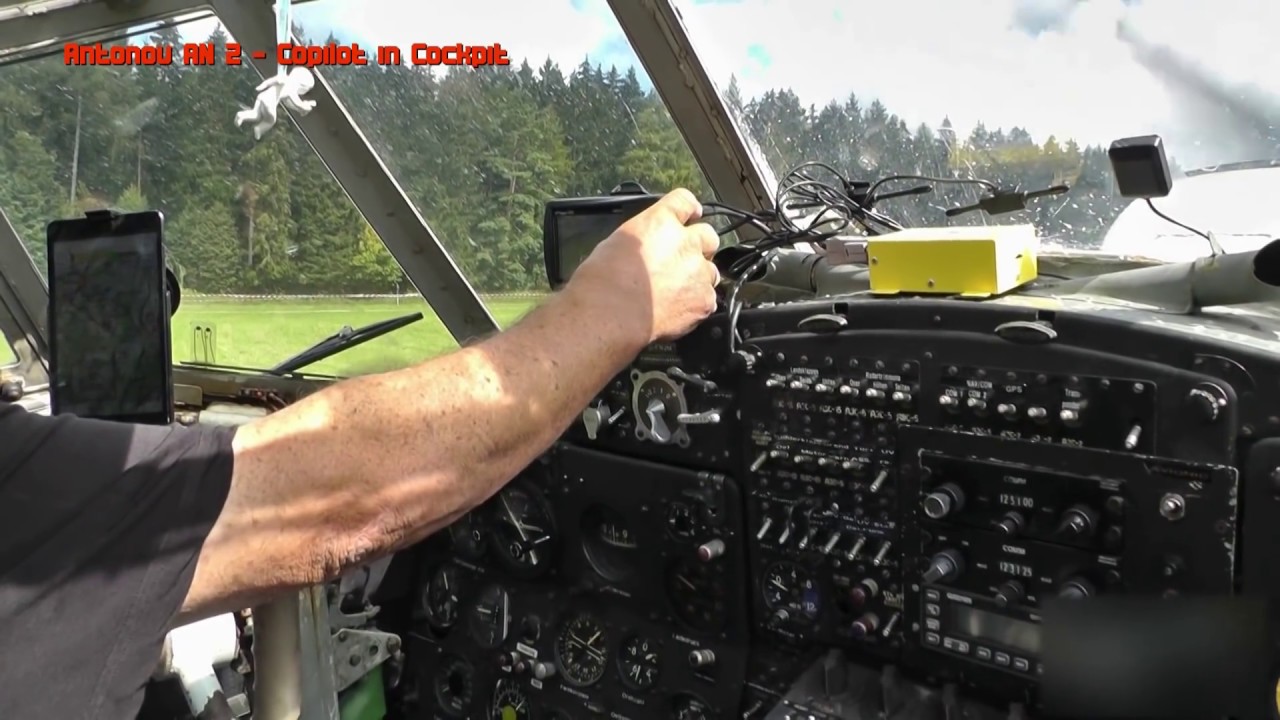 How to fly an Antonov AN2 ~ Scenic flight with an Antonov AN2 in the ...