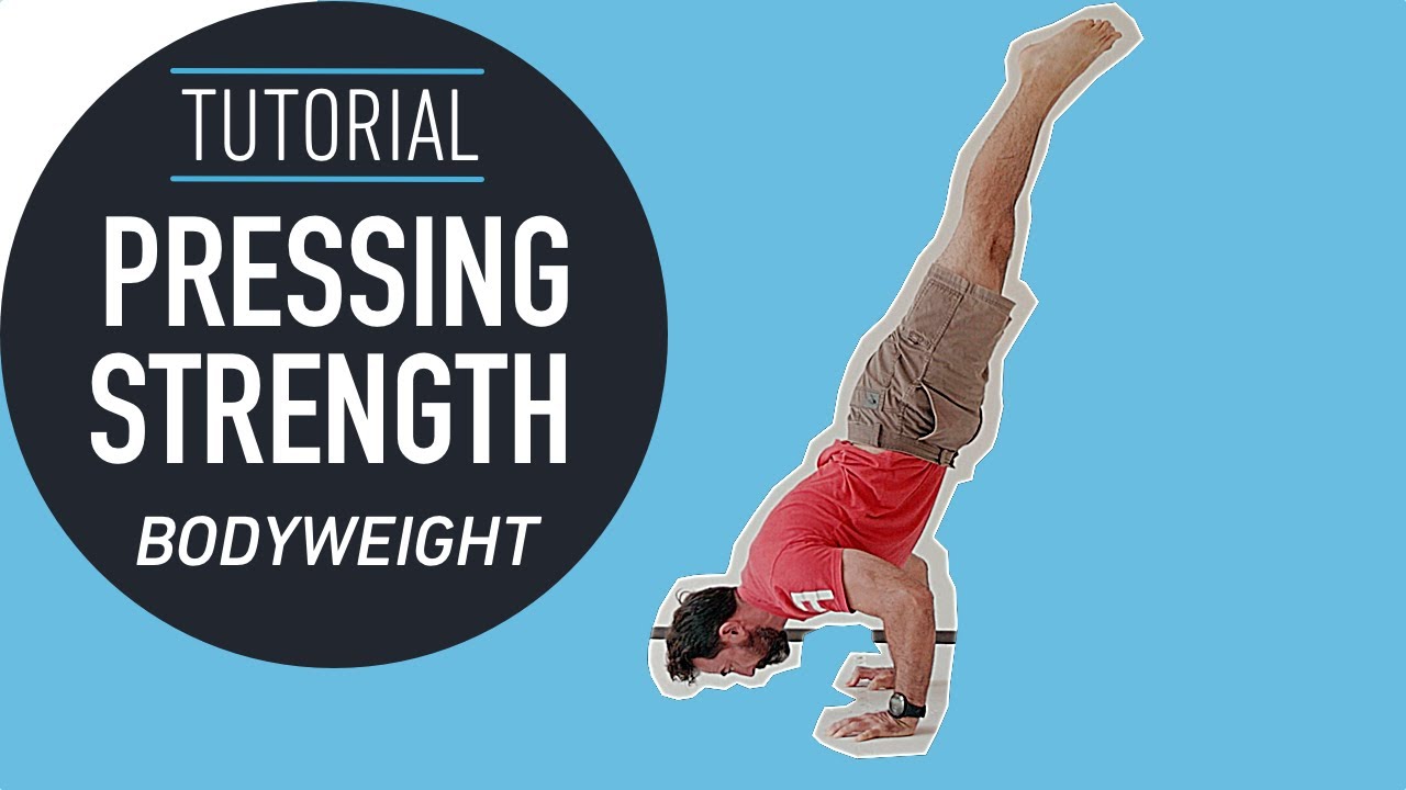 5 Ways to Improve Pressing Strength - NO WEIGHTS - YouTube