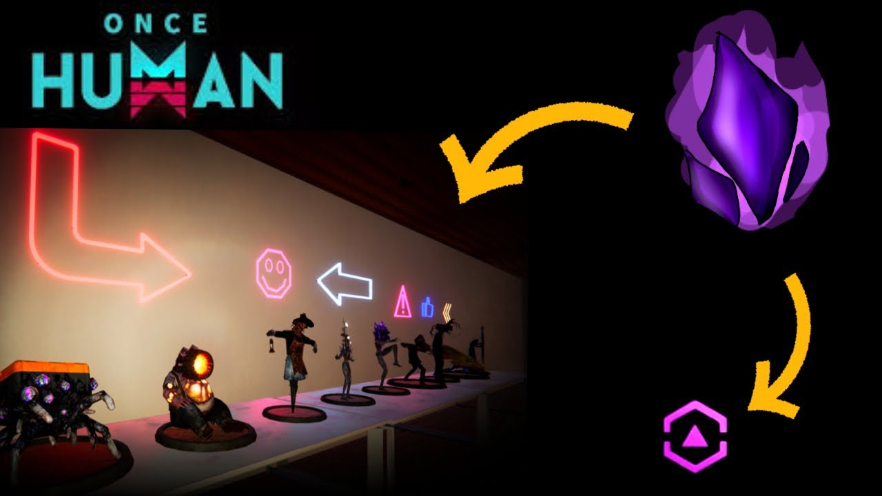 [Oncehuman]보라색 결정 위치 Purple crystal locations - YouTube