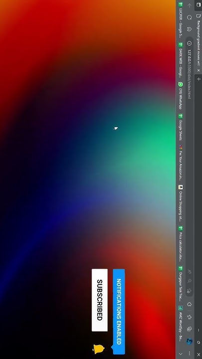 How To Create Html Css Background Gradient Moves With The Cursor 💯🔥shorts Youtubeshorts Youtube