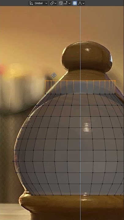 #Shorts MODELING BISHOP CHESS PIECE FAST | BLENDER 2.92 - YouTube