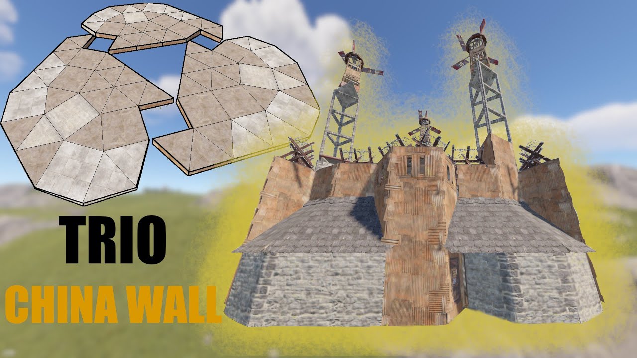 aloneintokyo's *NEW* OP CHINA WALL BASE building guide - YouTube