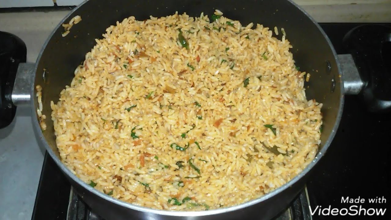 Instant Biriyani Rice | Best Masala Rice Recipe | Use leftover rice by ...