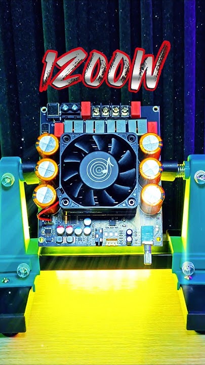 #แอมป์จิ๋ว 1200W 2.0CH Wuzhi Audio ZK-6002 ขับกลางขับซับได้ #เบสหนัก #automobile #ลำโพงบลูทูธ ...