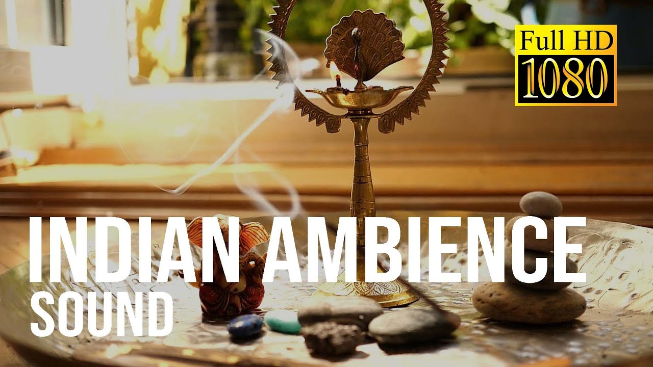 Indian ambience sounds 1 hour | Classical music tabla and sitar - YouTube