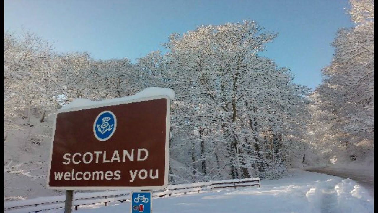 Scottish Borders Snow (Jan 2010) - YouTube