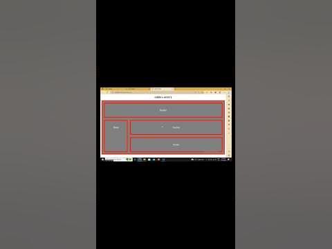 "Web Page Design Made Easy with Grid Layout in HTML" | HTML CSS | Grid Layout | #gridlayout # ...