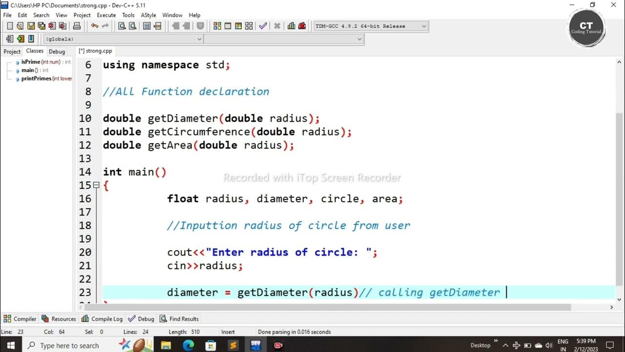 Write C Program To Find Diameter Circumference And Area Of Circle write-c-program-to-find-diameter-circumference-and-area-of-circle