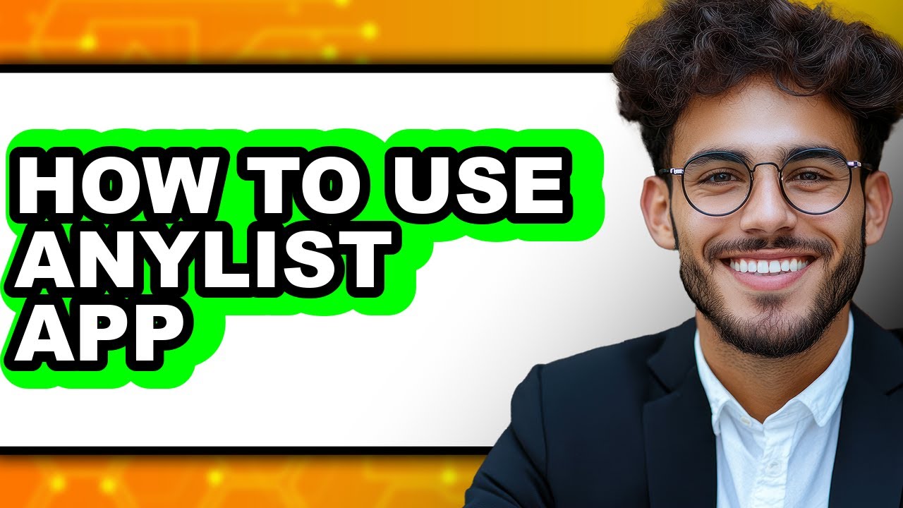 How to Use Anylist App (easy Method) - YouTube