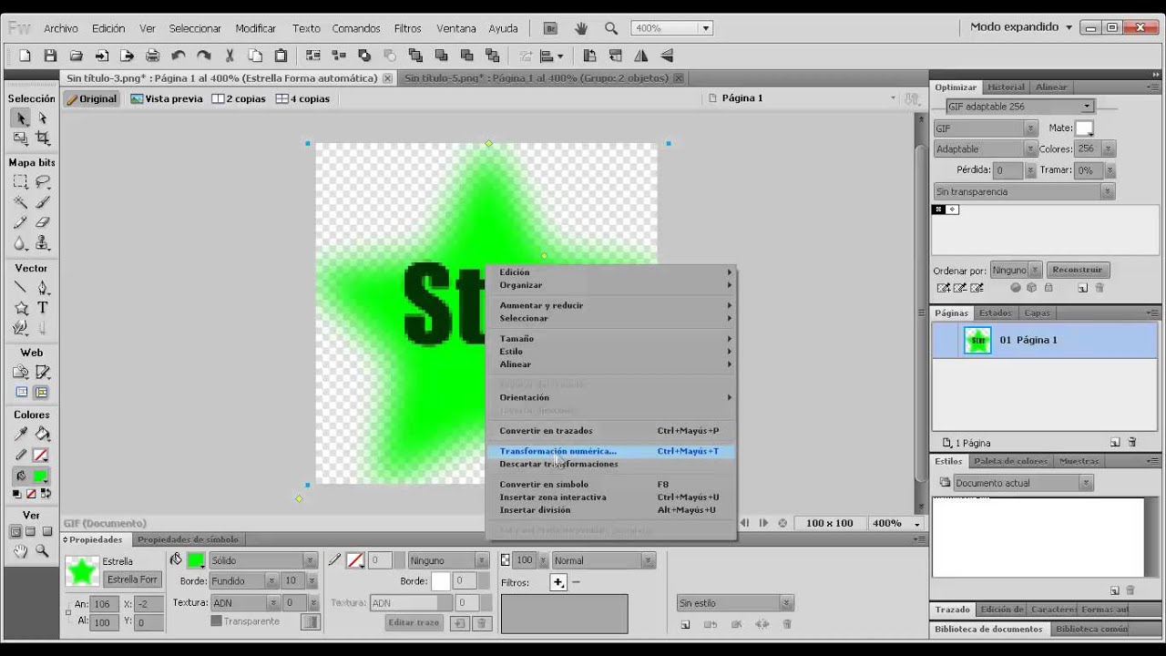 Crear un boton en Fireworks ó Photoshop e importarlo a dreamweaver ...