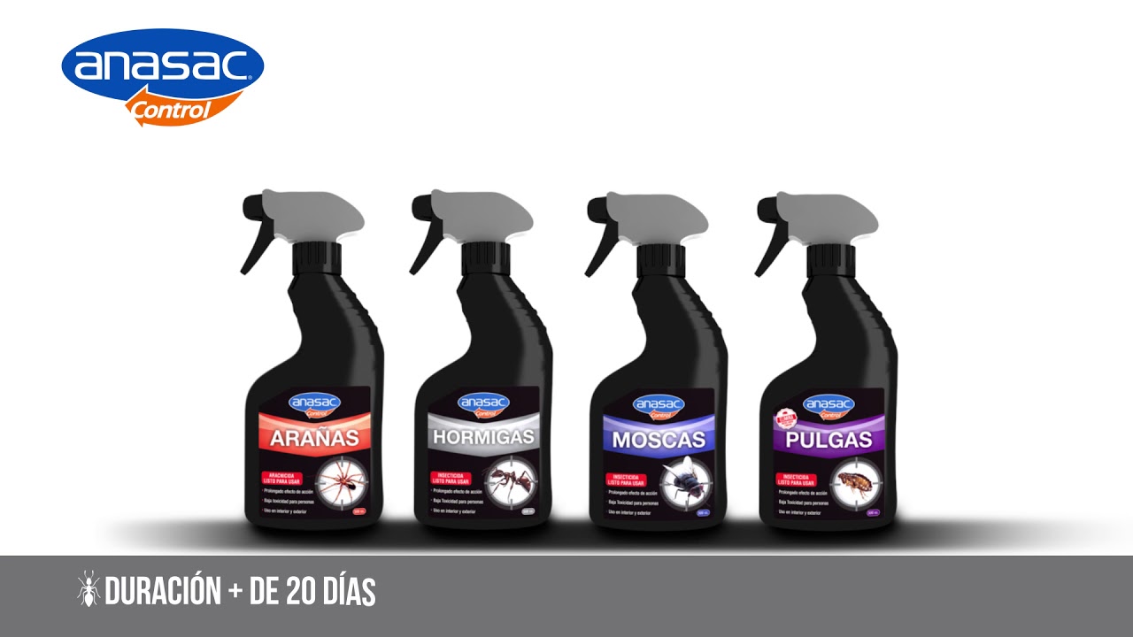 Insecticidas Listos para Usar - Anasac Control - YouTube