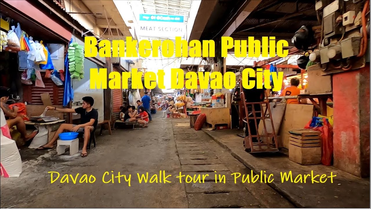 Walk Tour in Bankerohan Public Market Davao City, Philippines - YouTube