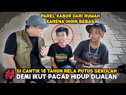 WANITA CANTIK UMUR 16 TH RELA PUTUS SEKOLAH DEMI IKUT PACAR JADI ANAK PUNK !!