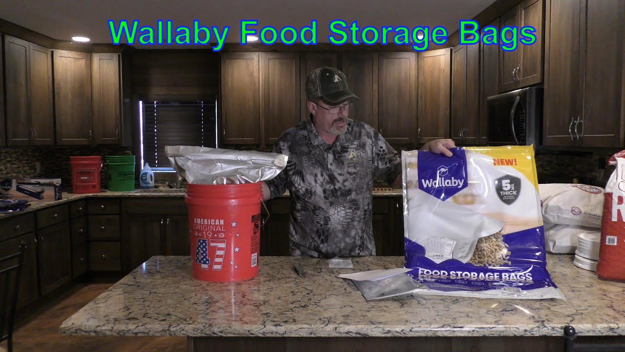 Wallaby Food Storage Bags - YouTube